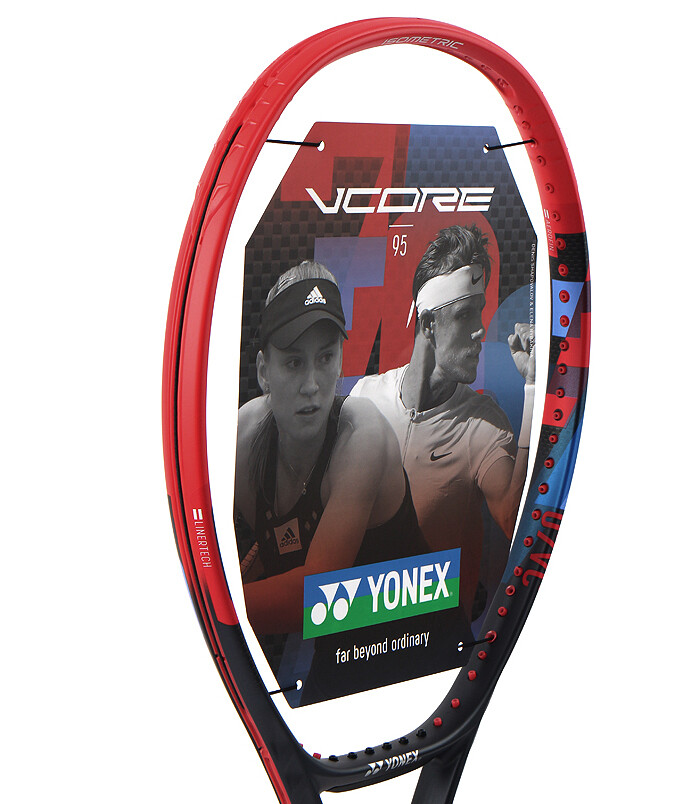Yonex 2023 VCORE 95 Tennis Racquet Racket Red 95sq 310g G2 G3 16x20 ...