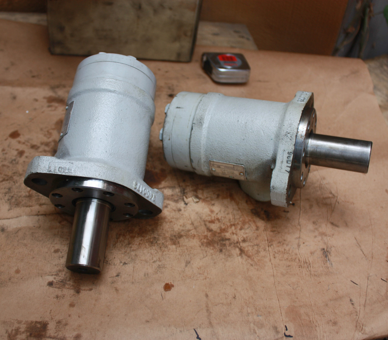 Rexroth Hydraulik Nord GMP 125 610-H201 160 bar RN001 Hydraulic Motor ...