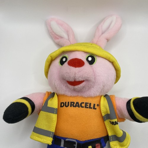 Duracell Batteries Bunny Rabbit Plush Soft Toy High Viz Jacket 11 ...