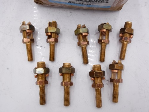 9 Pack Thomas & Betts 5/16"-18x1 Long Stud Single Service Post ...