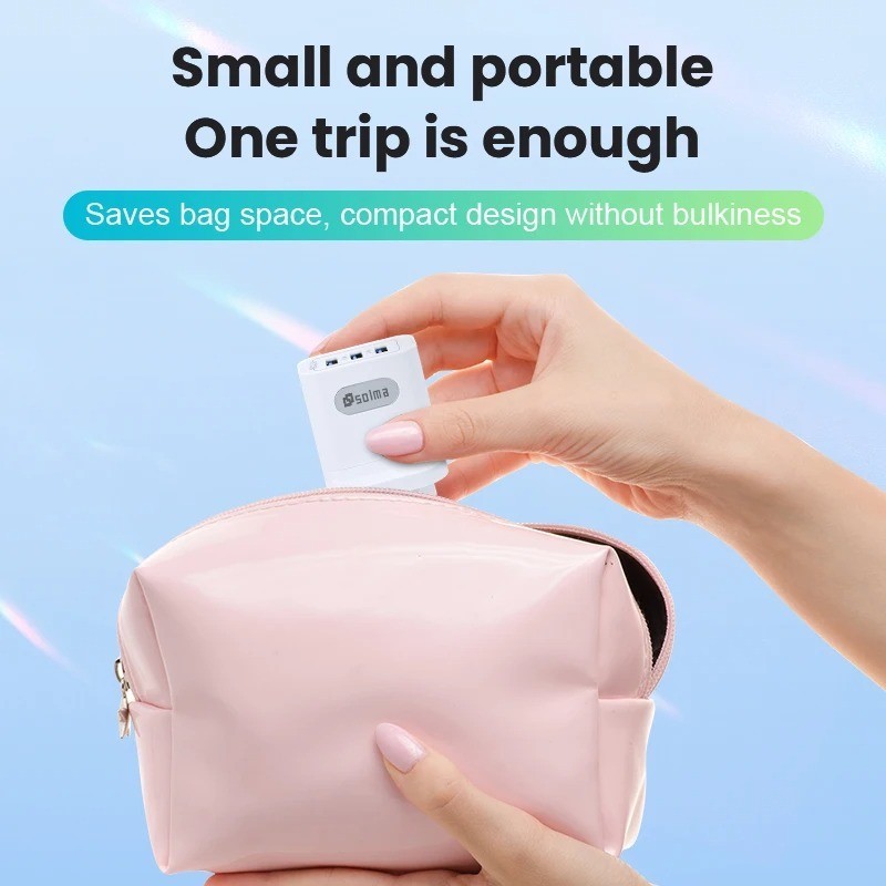 UK 3 Pin Dual USB Plug Adapter Mains Wall Charger 3 USB Port For Phones ...