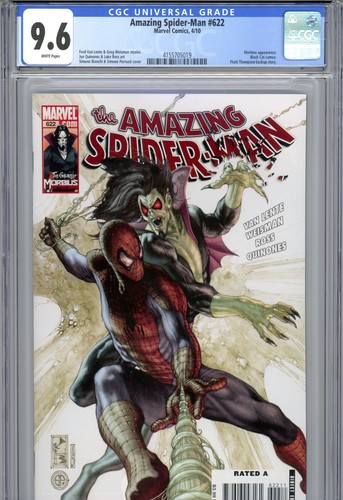 Amazing Spider-Man #622 (2010) Marvel CGC 9.6 White Morbius | eBay