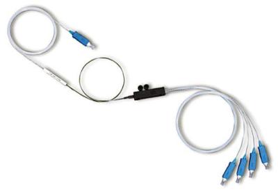 1x4 Single Mode PLC Splitter (Planar Lightwave Circuit Splitter) with ...