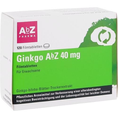 GINKGO AbZ 40 mg Filmtabletten PZN: 14164751 | eBay