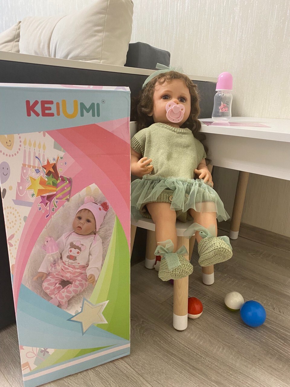 Kaydora Lifelike Realistic 22 Inch Handmade Vinyl Girl Baby Doll for ...