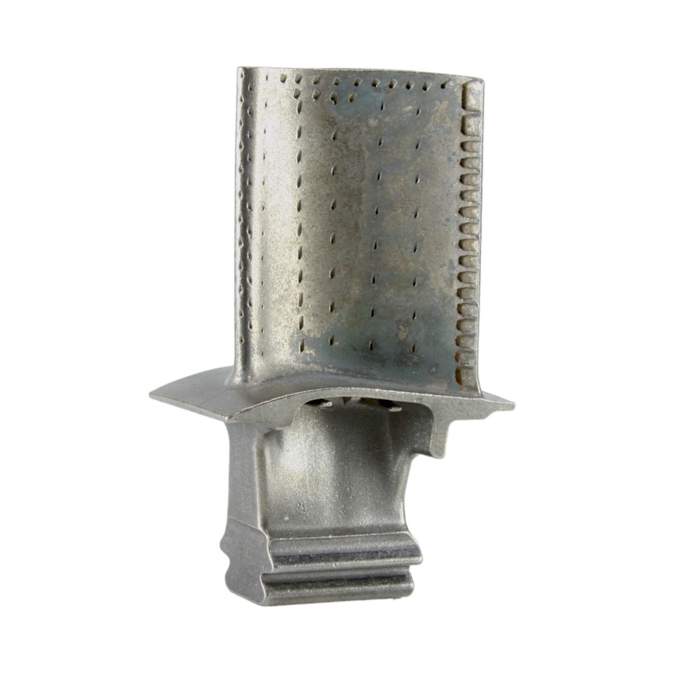 High Pressure Jet Engine Turbine Blade With Film Cooling Holes - For ...