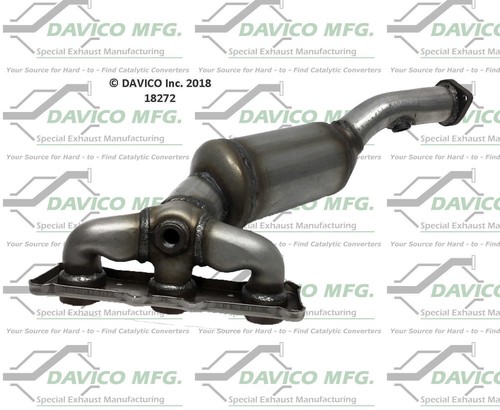 Catalytic Converter-Exact-Fit - Manifold Davico 18272 841809114938| eBay