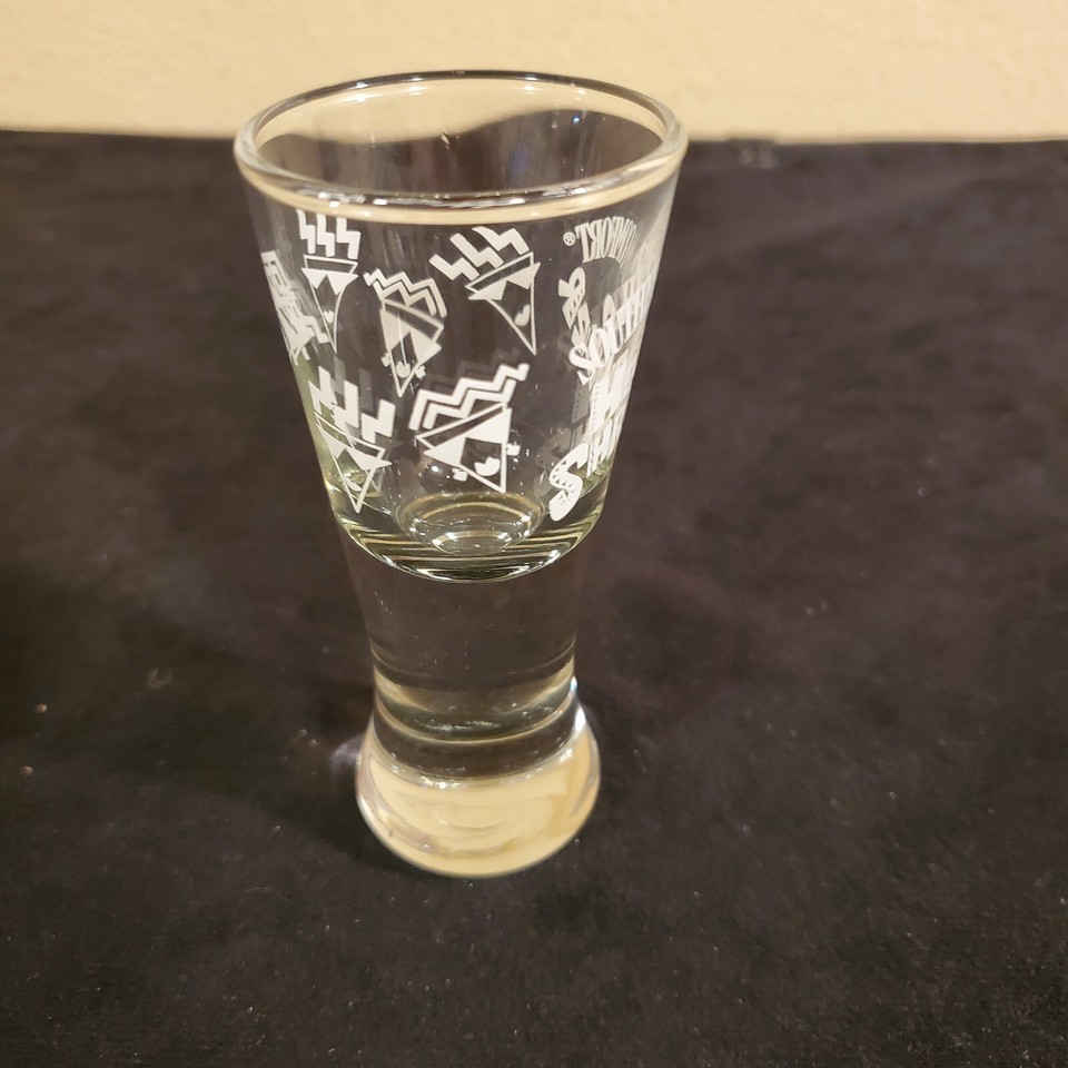 Southern Comfort "Head Shrinker" Glass Shot Glass,tall, Heavy Base ...