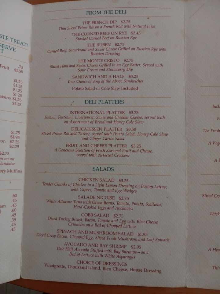 Vintage 20th Century Fox Studio THE COMMISSARY Lot Restaurant Menu | eBay