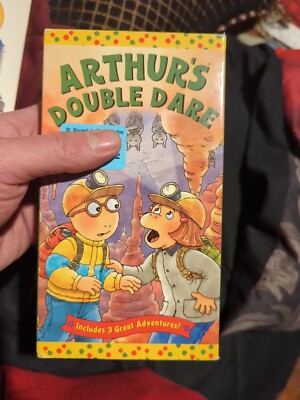Arthur - Arthur's Double Dare VHS Tape 2004 3 Great Adventures Cartoon ...
