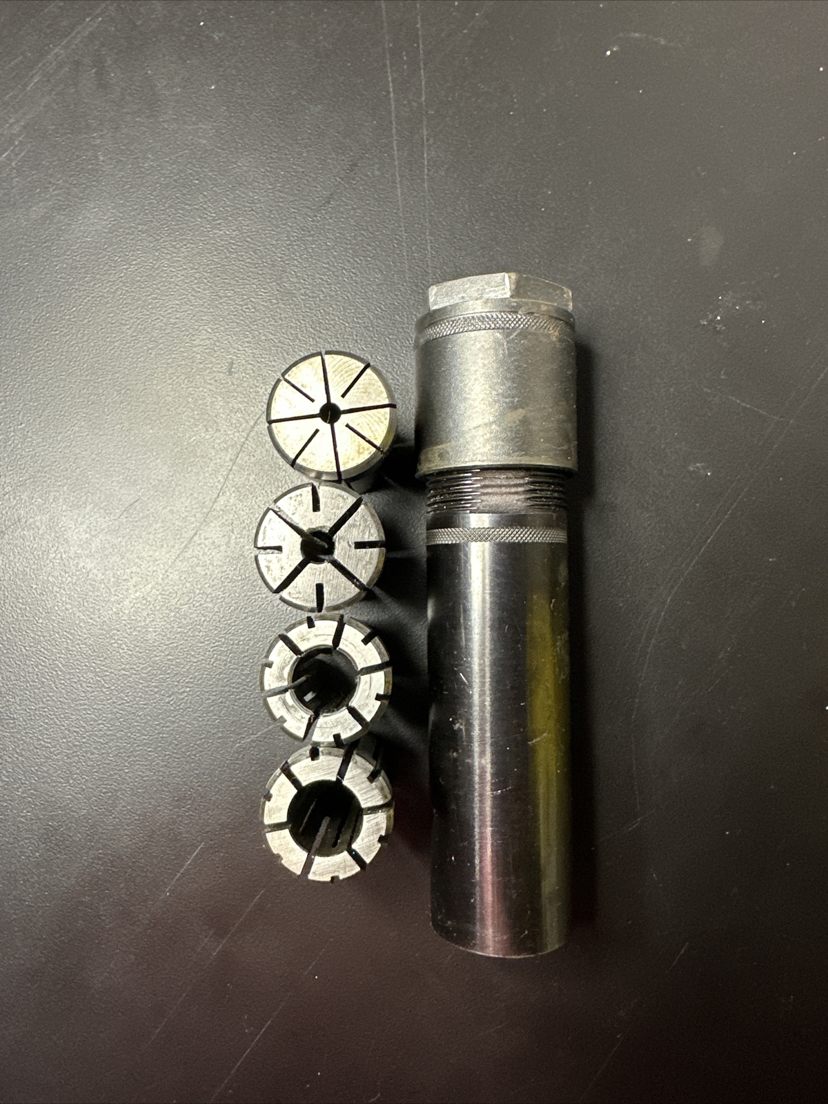 Lyndex 018-EXT 1-1/4'' Straight Shank DA 180 Collet Chuck Extension & 4 ...