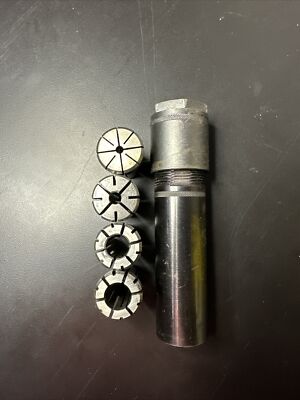 Lyndex 018-EXT 1-1/4'' Straight Shank DA 180 Collet Chuck Extension & 4 collets | eBay