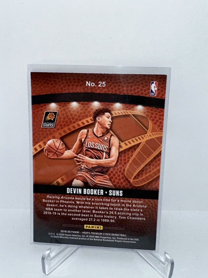 2019-20 NBA Hoops Devin Booker LIGHTS CAMERA ACTION Phoenix Suns #25 | eBay