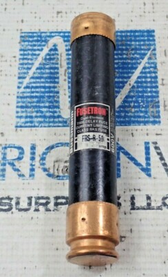 FUSETRON FRS-R-50 CLASS RK5 FUSE 50AMP 600V USED Lot Of 3 FRSR50 | eBay
