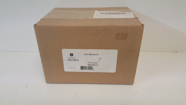 GE Pk-2 Test Block PN 6422120G1 for sale online | eBay