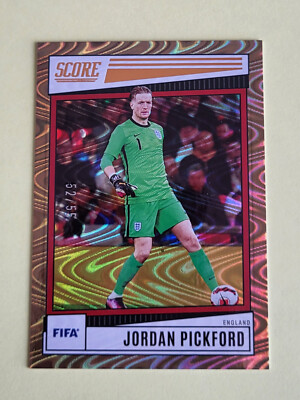Panini FIFA SCORE 2022-23 orange swirl card No 047 ENGLAND JORDAN ...