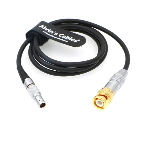 5 Pin Male to BNC SMPTE Time Code Out Cable for ARRI Mini Sound Devices ...