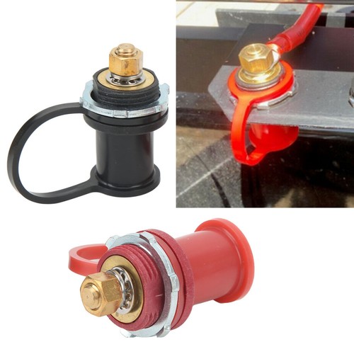 2 Pcs Battery Terminals Charging Post Power Connector Kit For Cars RVs ...