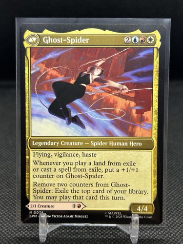 Ghost-Spider Gwen Stacy Marvel's Spider-Man Magic The Gathering Mythic ...