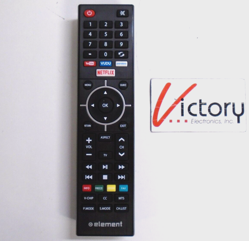 NEW Genuine Element Remote Control OEM for Smart TVs | TY-49C - Black ...
