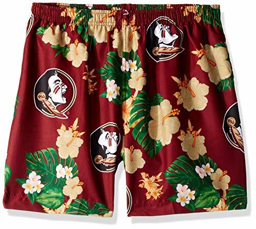 FOCO Men's Florida State Seminoles Floral Hawaiian Swim Suit Trunks | eBay
