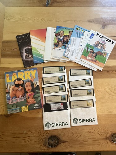 Sierra Leisure Suit Larry 3 Passionate Patti 1989 PC IBM MS-DOS 3.5-5.5 ...