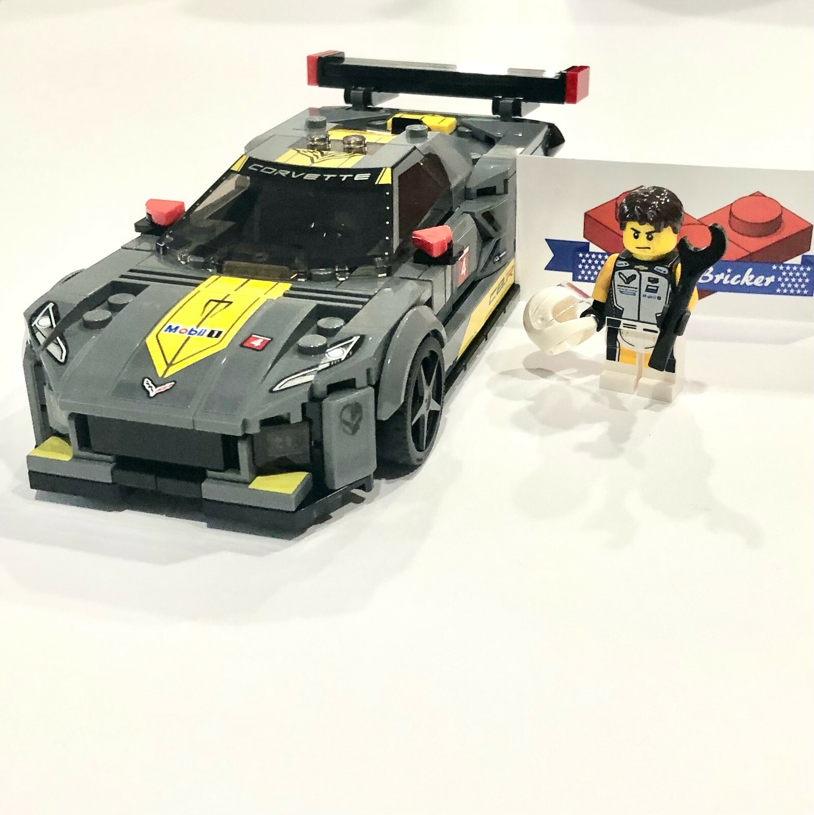 LEGO Speed Champions Chevrolet Corvette C8.R Race Car -NEW LEGO, NO ...