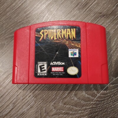 Spider-Man (Nintendo 64, 2000) N64 Authentic Cartridge | eBay