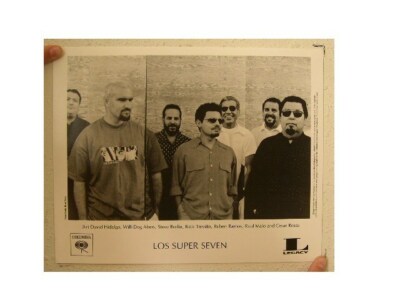 Los Super Seven Press Kit Photo Lobos | eBay Australia