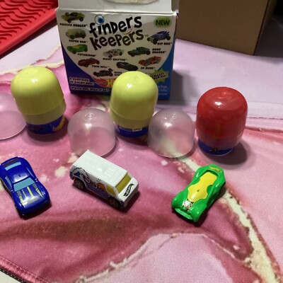 LOT 3 RARE Finders Keepers Hot Wheels Mini Muscle Cars Toy Super Van ...