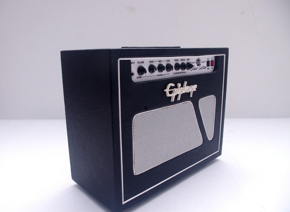 Miniature Amplifier Epiphone Blues Guitar Drum Speaker Cabinet for ...