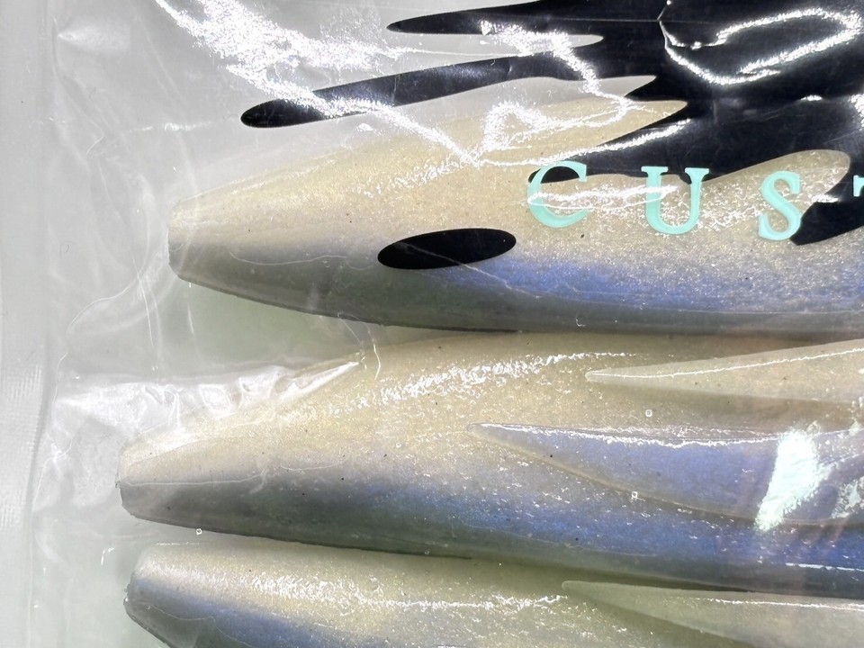 DRT Custom Soft Baits VTS 7" 5 pc Pack Please choose a color Fishing ...