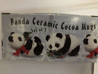 RUTH MOREHEAD Christmas Mugs - Pandas vintage | eBay