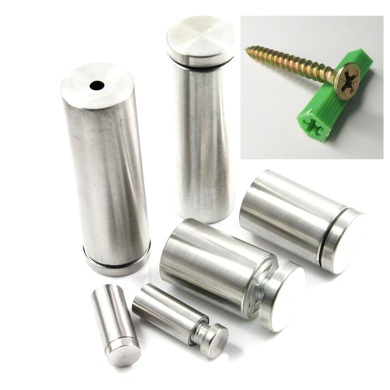 22mm STAINLESS STEEL STAND OFFS *25/30/40/50/60/70/80/90/100/120mm SIGN ...