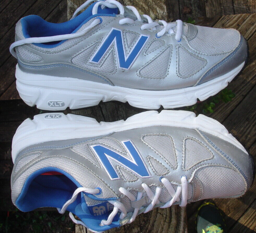women 9 D gray blue NEW BALANCE 571 v3 XLT running walk sneaker shoe ...