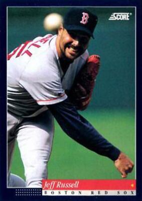 #529 Jeff Russell - Boston Red Sox - 1994 Score Baseball | eBay