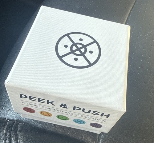 Peek & Push: A Game of Memory and Coordination Stellar Factory | eBay