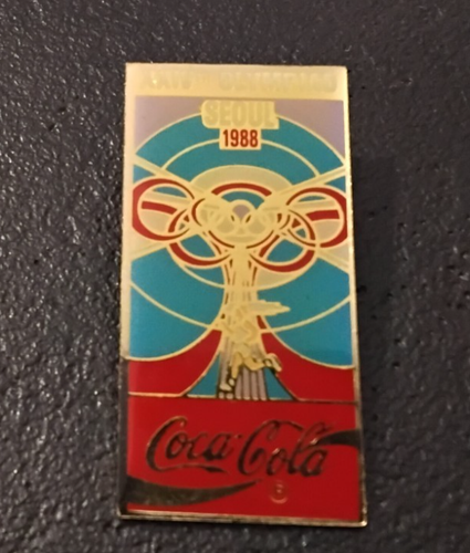 Pin’s Jeux Olympiques Séoul 1988 Coca Cola Signé Starpin's (546) | eBay