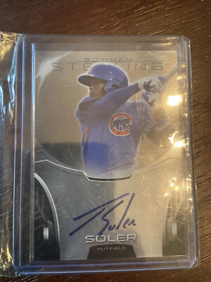 2013 Bowman Sterling Jorge Soler Prospect Auto Autograph #BSAP-JS | eBay