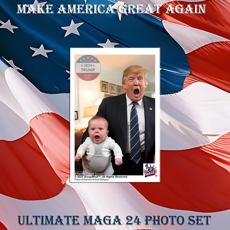 DONALD TRUMP PHOTO - 24 MAGA 4"x6" PHOTO SET INCLUDES NEW MAGA COIN! | eBay