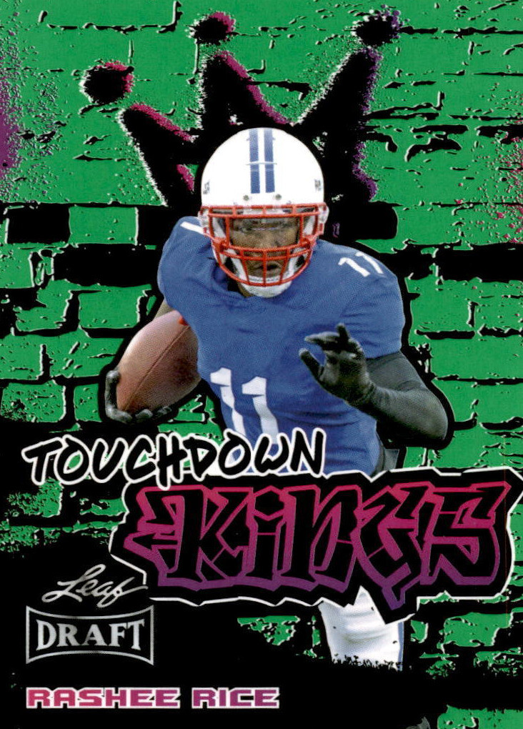 2023 Leaf Draft - TD Kings Green #100 Rashee Rice (RC) for sale online ...