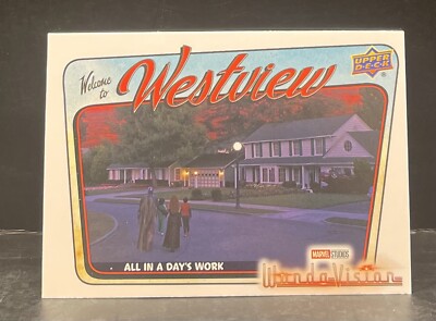 2022 Upper Deck WandaVision Welcome To Westview Insert #PR-3 All In A Day’s Work | eBay