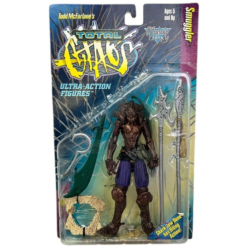 Total Chaos Smuggler Ultra Action Figure 1997 McFarlane Toys New Sealed ...