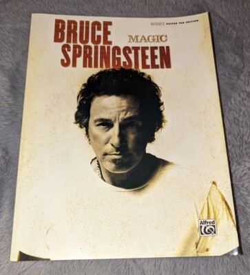 BRUCE SPRINGSTEIN MAGIC GUITAR TAB PAPERBACK ALFRED MUSIC SONG BOOK ...
