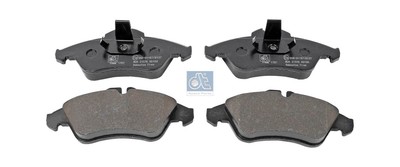 CAPSautomotive Brake Pad Set for Mercedes 0044205520 0024209920 ...