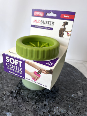 Dexas Mud Buster Portable Dog Paw Washer Cleaner Petite GREEN New | eBay
