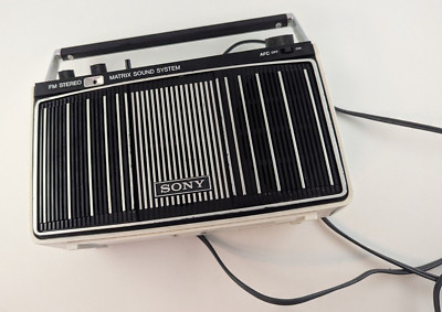 Vintage Sony Matrix Sound System MR-9100W FM Stereo/AM Radio Works ...