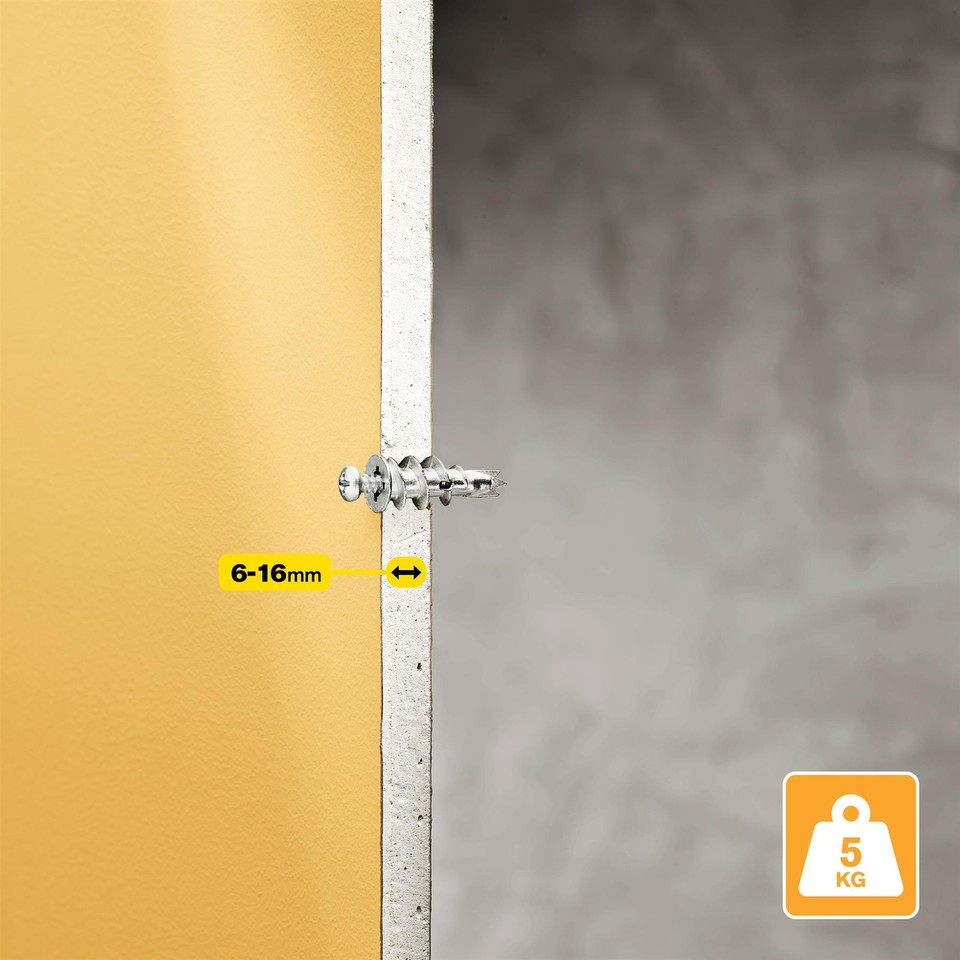 Rapid Self Drilling Plasterboard Fixings Cavity Wall Speed Anchor Plugs ...