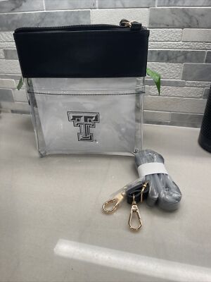New Texas Tech Black Raiders Clear Stadium Compliant Gameday Crossbody ...