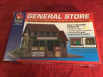 LIFE-LIKE HO-SCALE GENERAL STORE BUILDING KIT #433-1351 BRAND NEW!!! | eBay